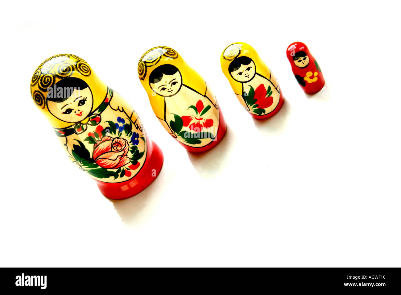 Four small dolls hi-res stock photography and images - Alamy