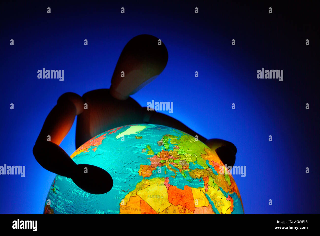 World embrace hi-res stock photography and images - Alamy