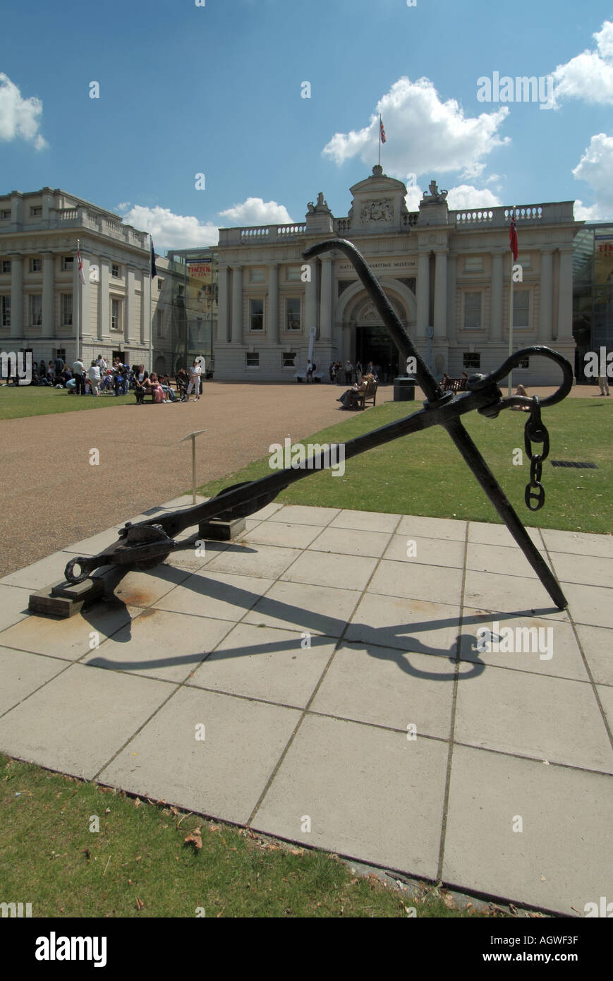 Greenwich National Maritime Museum main public entrance Stock Photo - Alamy
