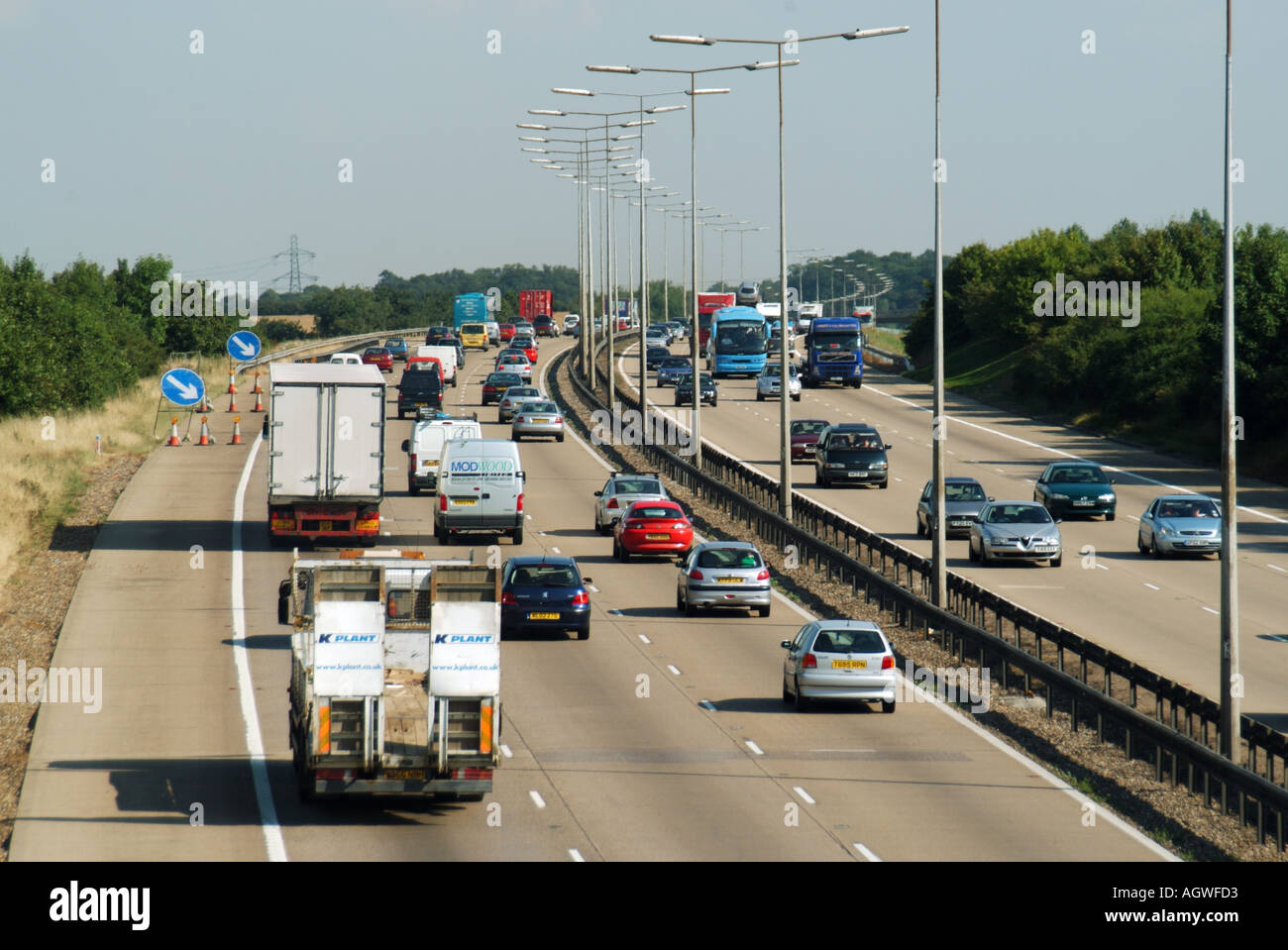 Looking back driving along road hi-res stock photography and images - Alamy