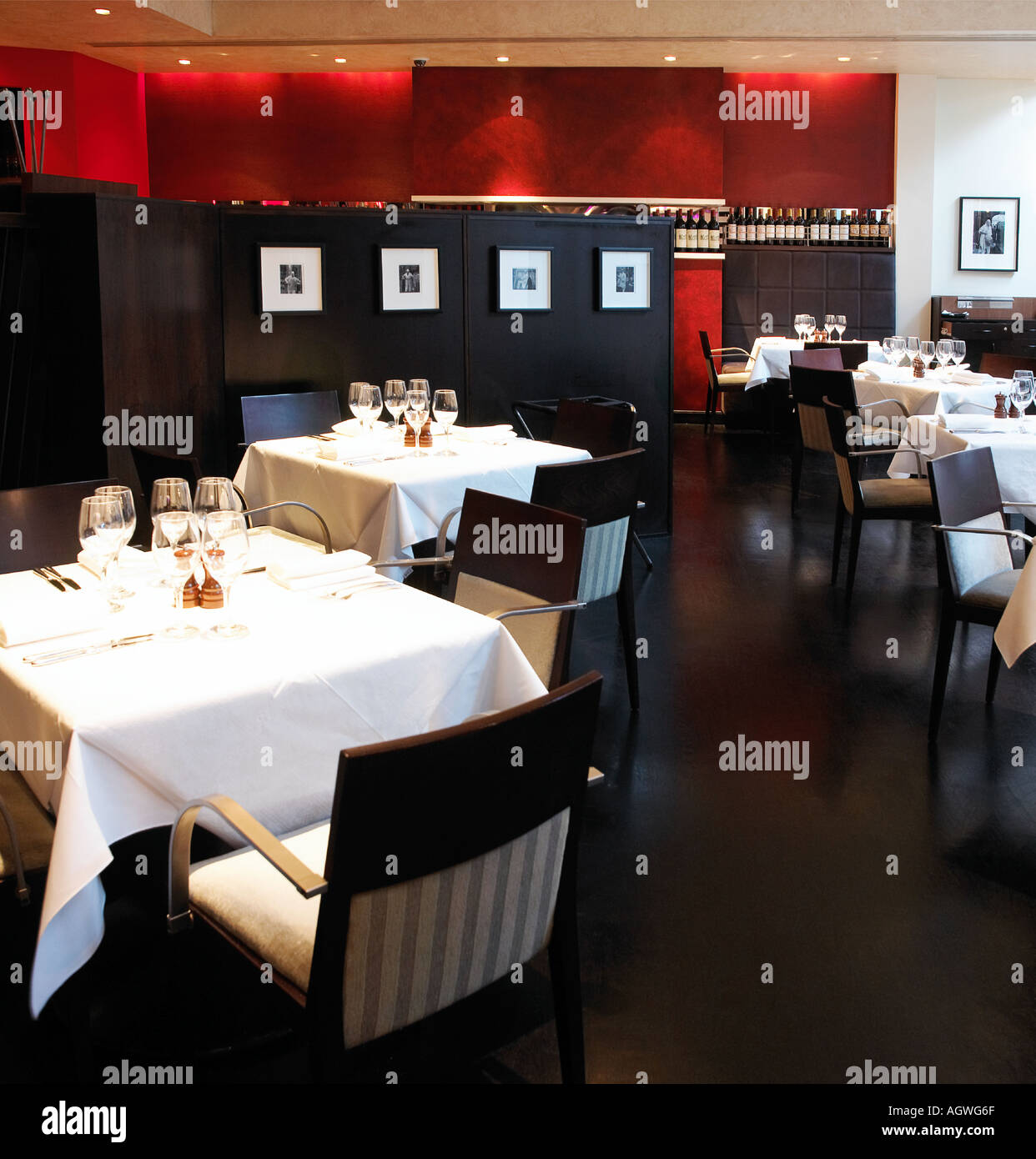 Stylish hotel restaurant Stock Photo - Alamy