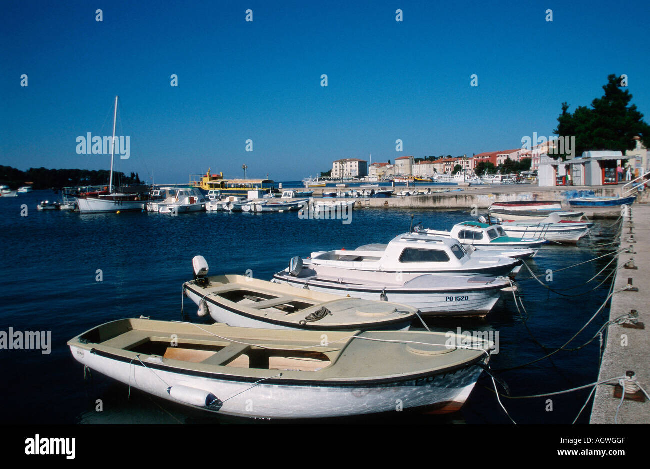 Porec Harbour High Resolution Stock Photography and Images - Alamy