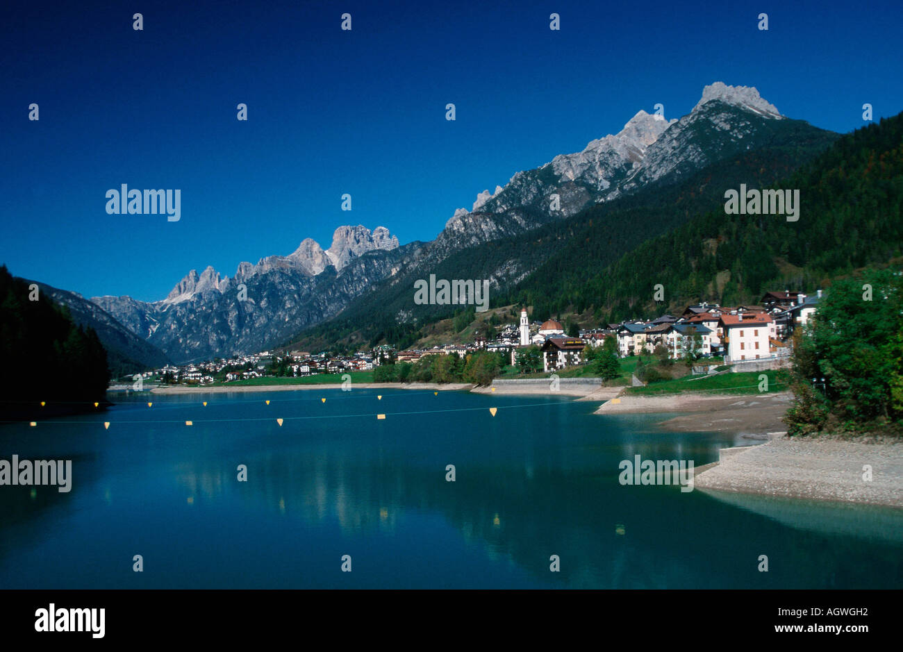 Auronzo di Cadore Stock Photo - Alamy