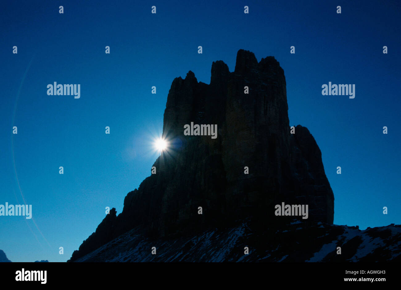 Three chimneys dolomites italy hi-res stock photography and images - Alamy