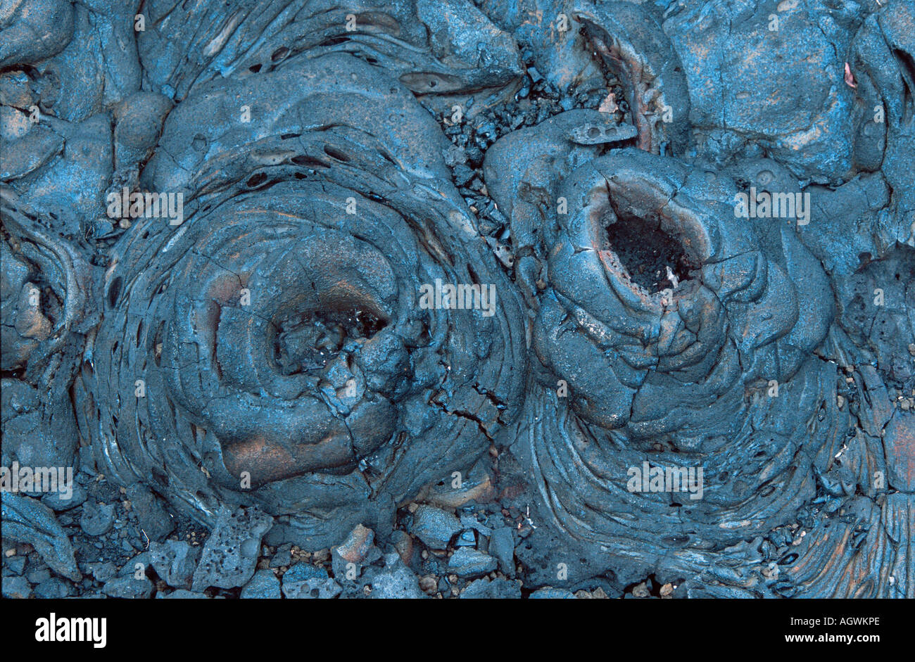 Cold lava / Erkaltete Lava Stock Photo - Alamy