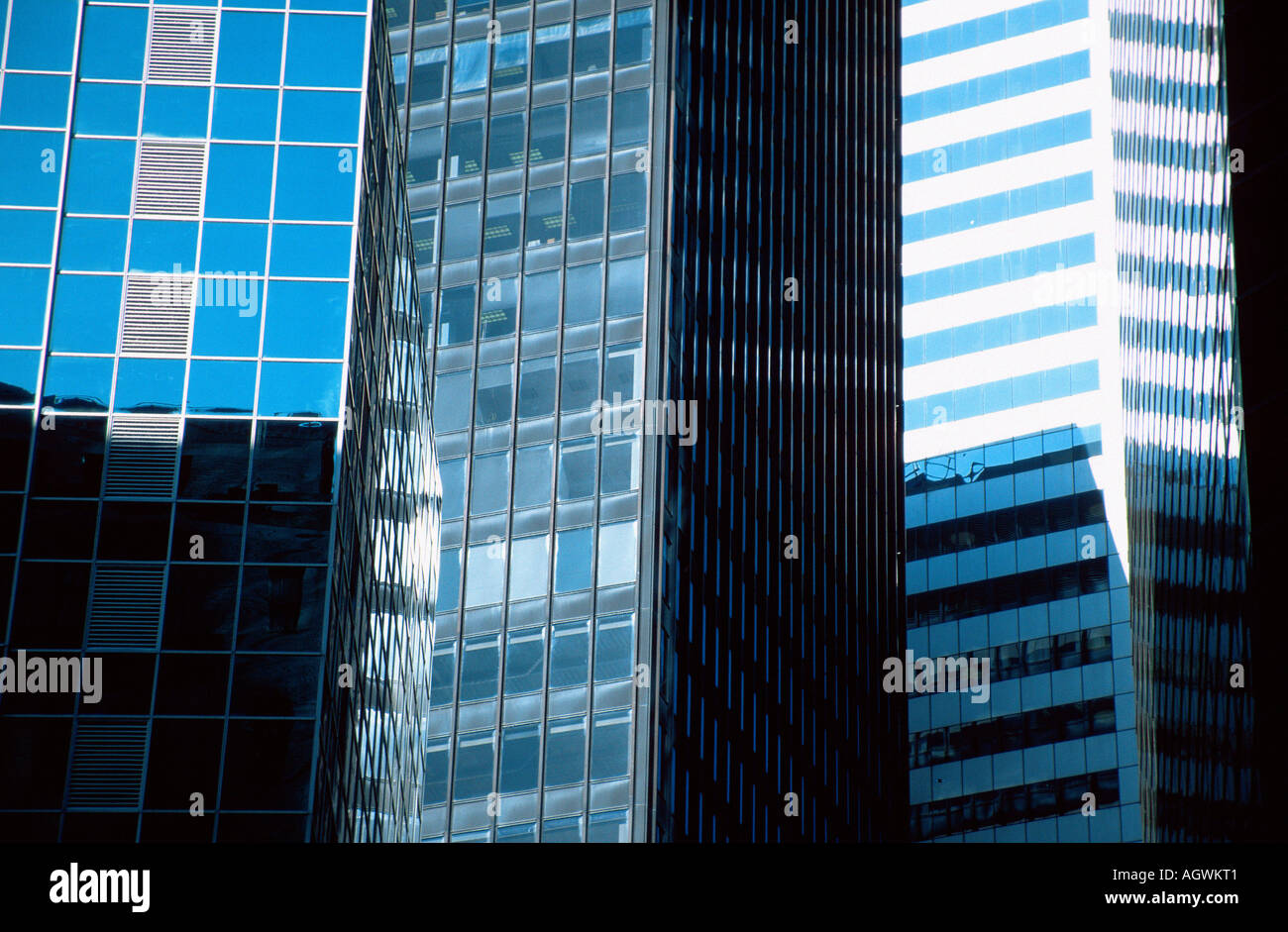 Tower blocks / New York / Hochhaeuser Stock Photo - Alamy