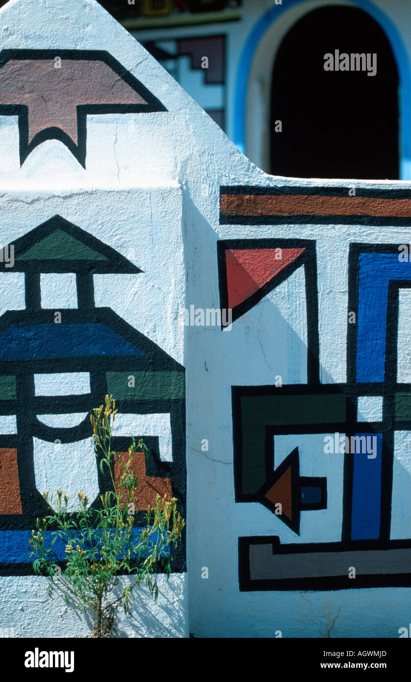 N'debele ornaments / Ndebele-Ornamente Stock Photo - Alamy
