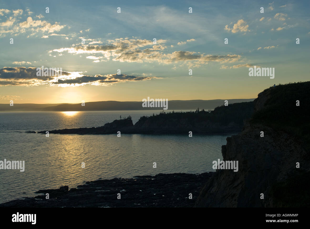 Cape Enrage New Brunswick Stock Photo - Alamy