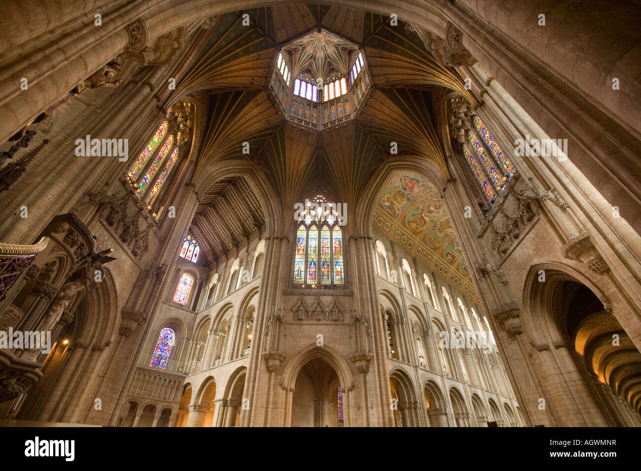 Interior Ely Cathedral, Ely, Cambridgeshire, UK Stock Photo - Alamy