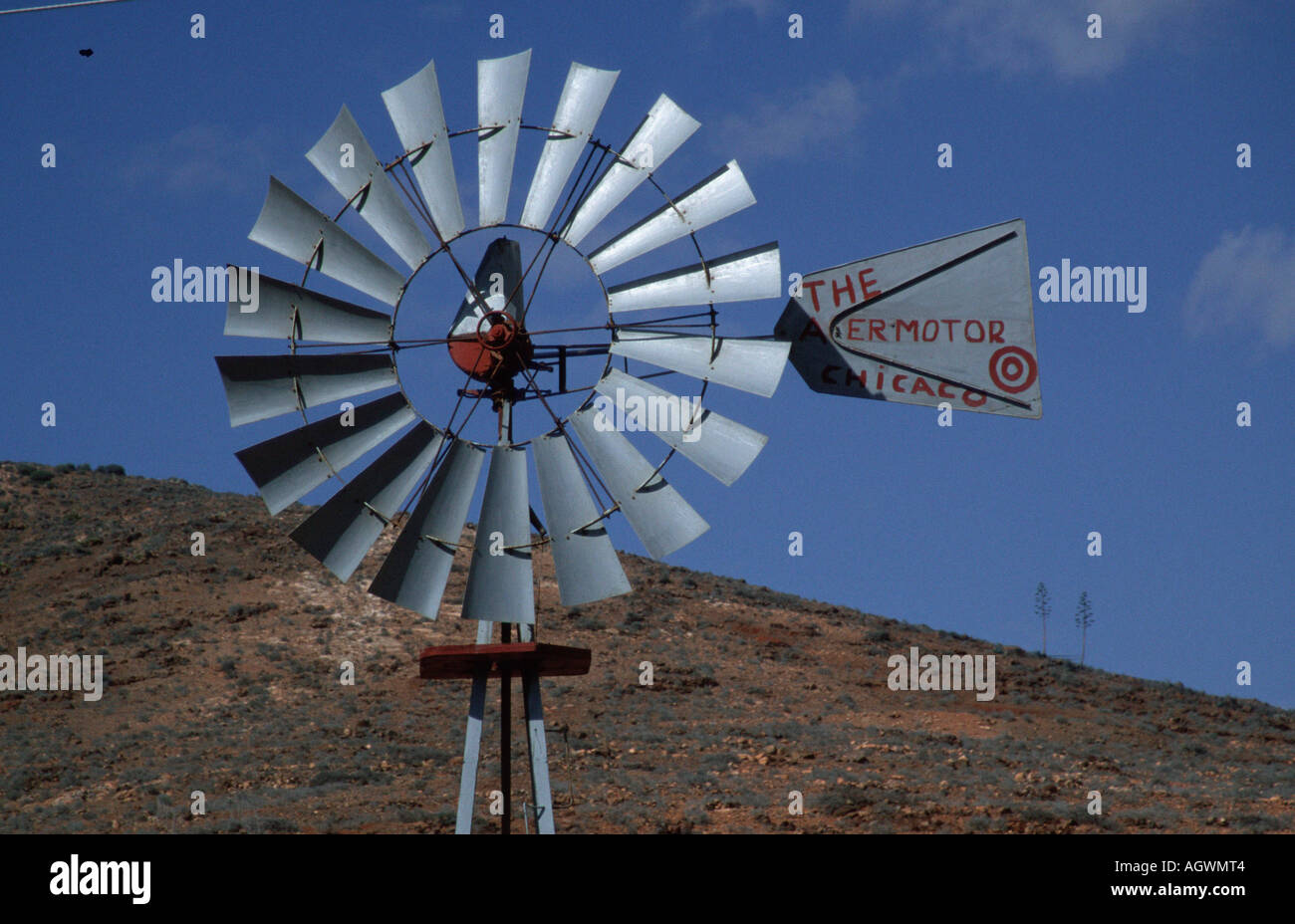 Windwheel / Windrad Stock Photo - Alamy