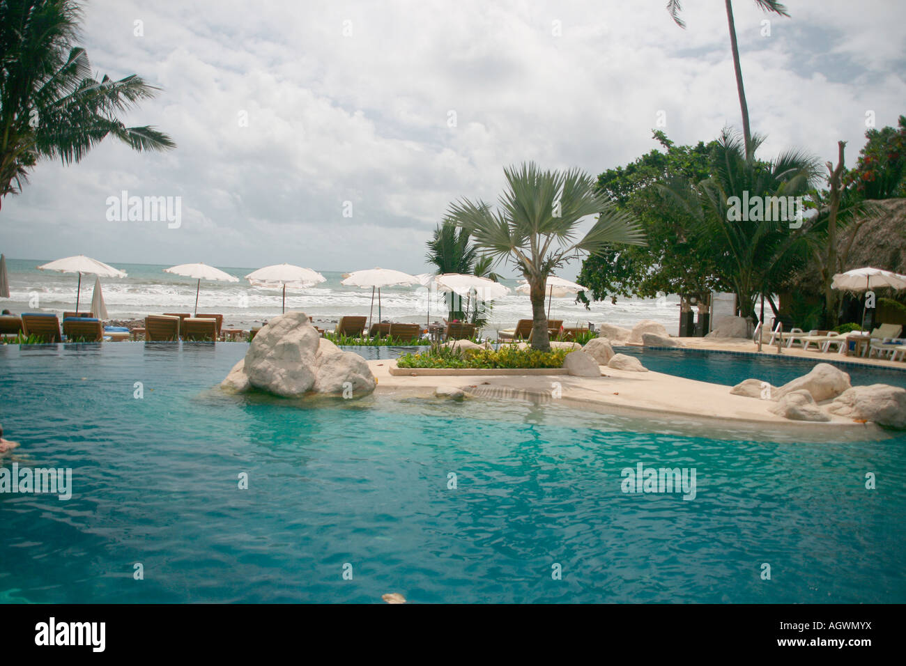 pool and sea Stock Photo - Alamy
