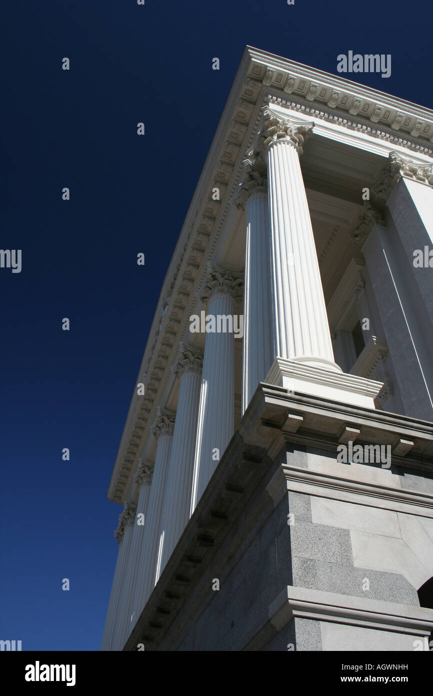 columns of california state capitol building Stock Photo - Alamy