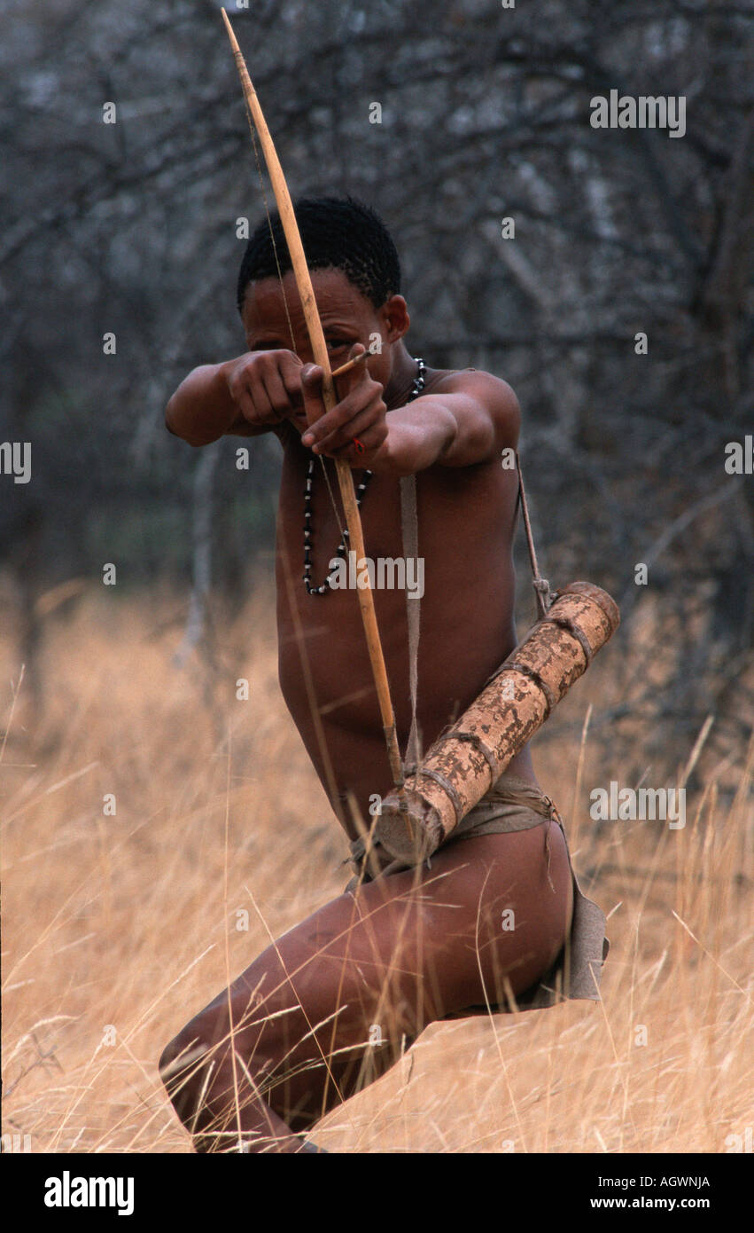 Bushman / San / Buschmann Stock Photo - Alamy