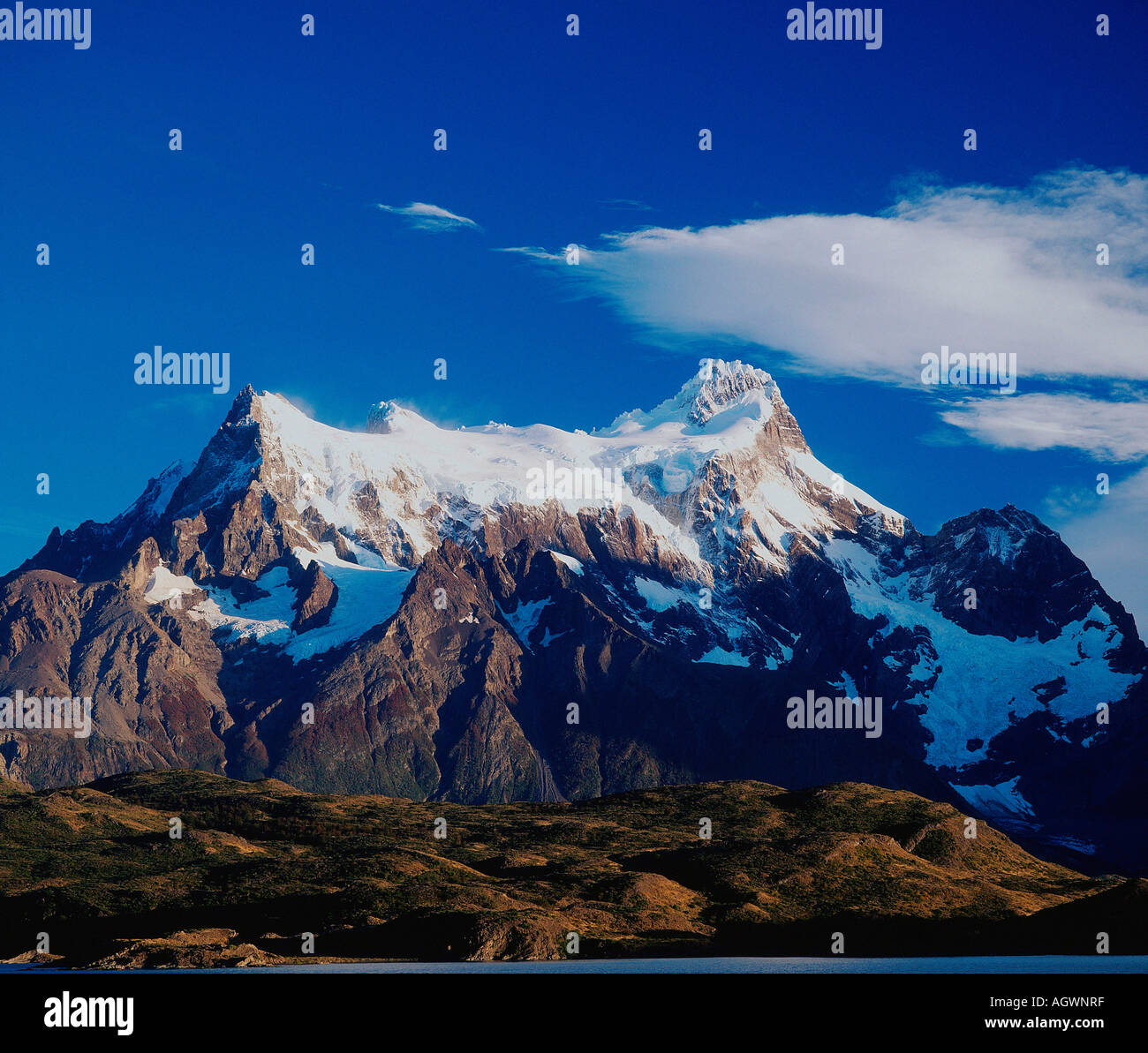 Cuernos del Paine Stock Photo - Alamy