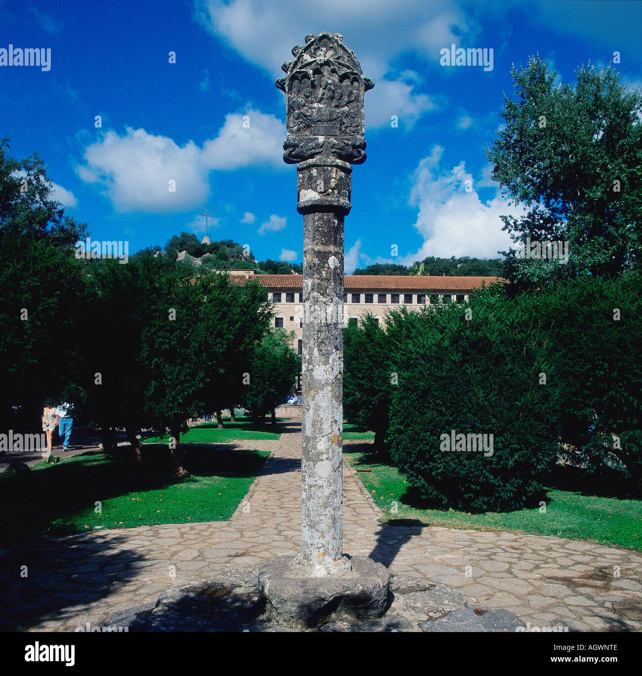 Monastery Lluc / Kloster Lluc Stock Photo - Alamy