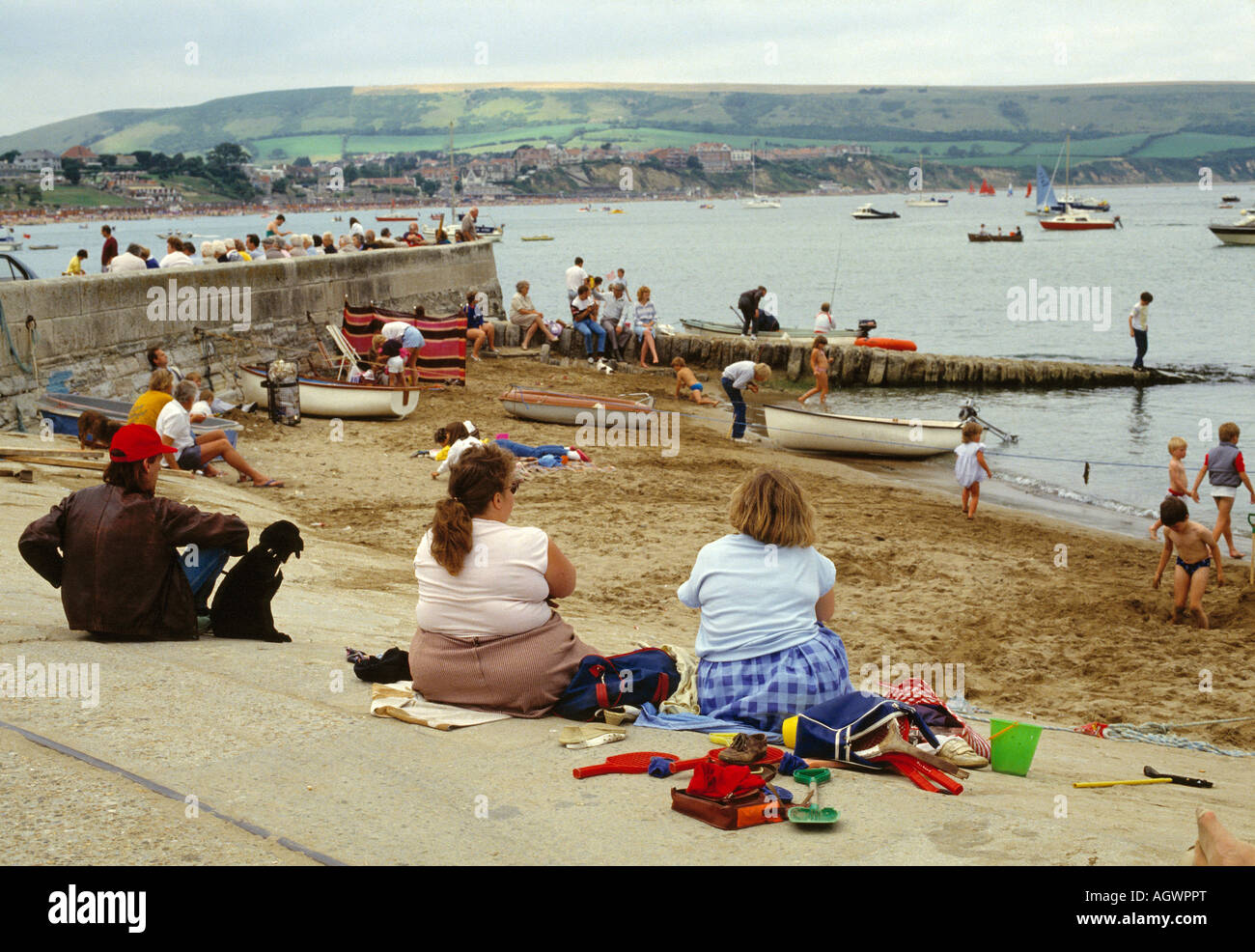 1980s beach man hi-res stock photography and images - Alamy