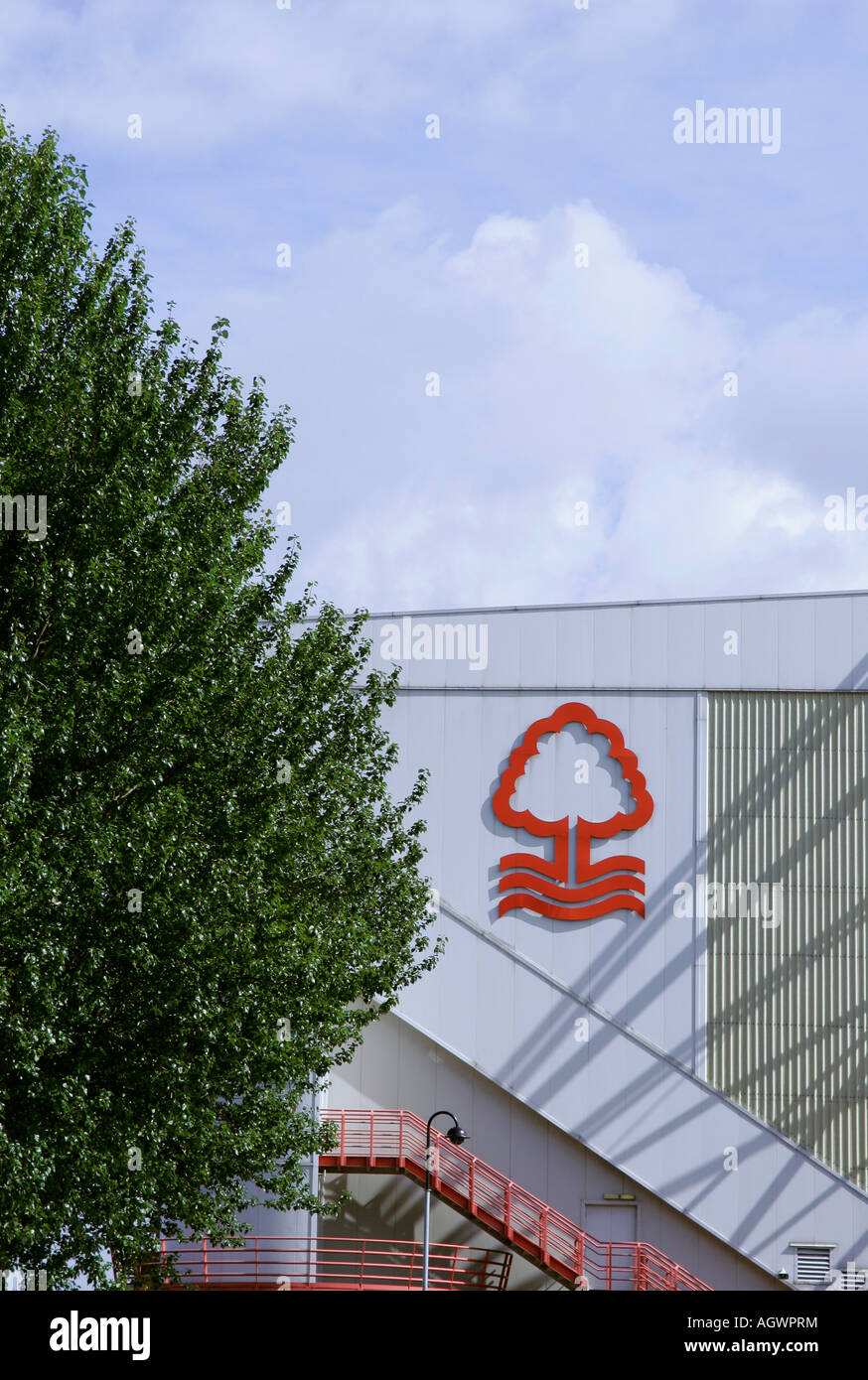 Nottingham Forest Football stadium Stock Photo - Alamy