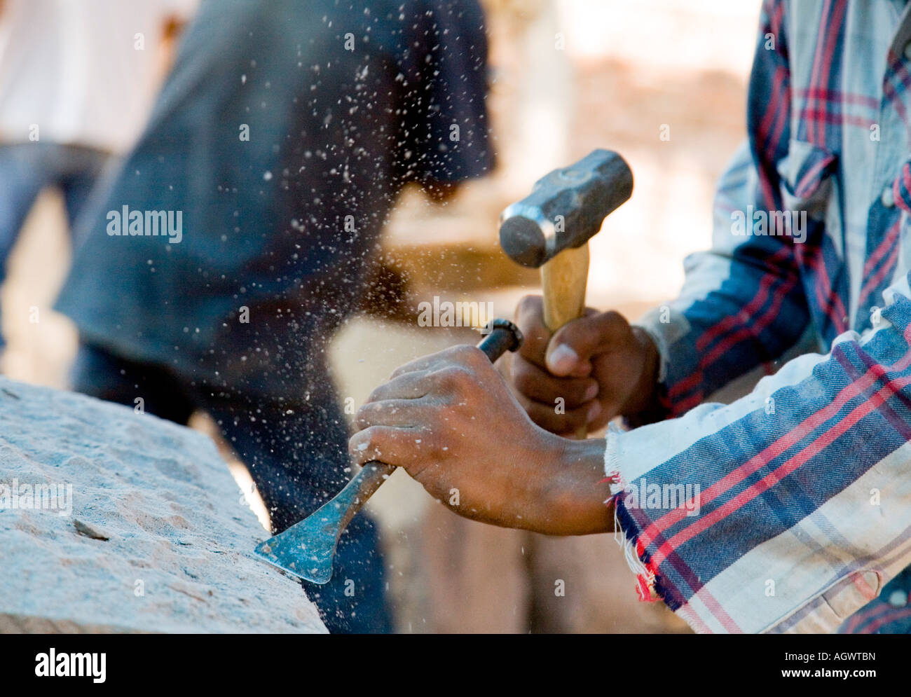 Stone carving tools detail tools hi-res stock photography and images ...