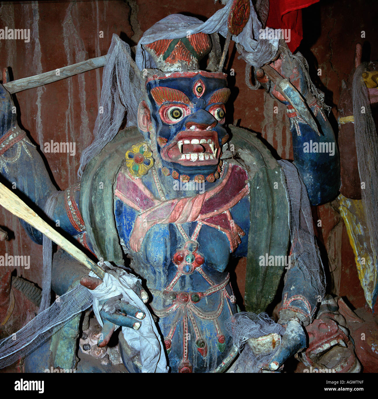 Statue of/von Mahabala Stock Photo - Alamy