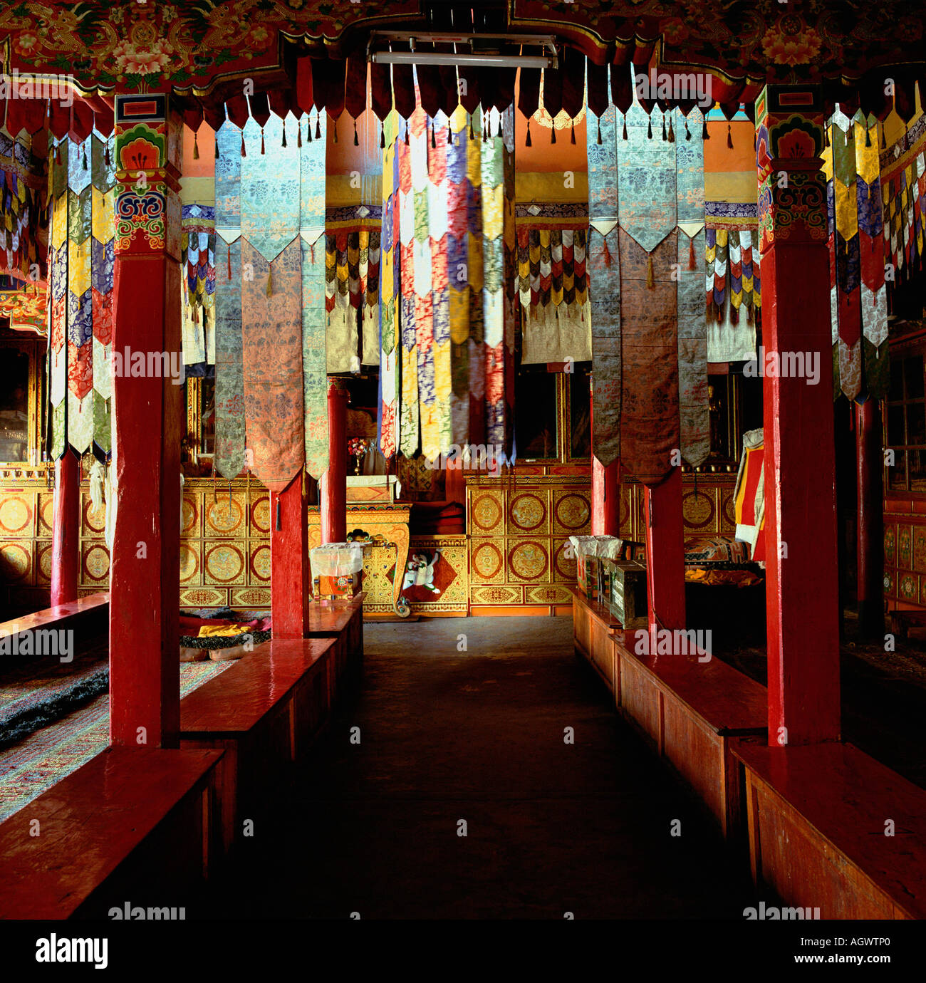 Room in a monastery / Innenraum eines Klosters Stock Photo - Alamy