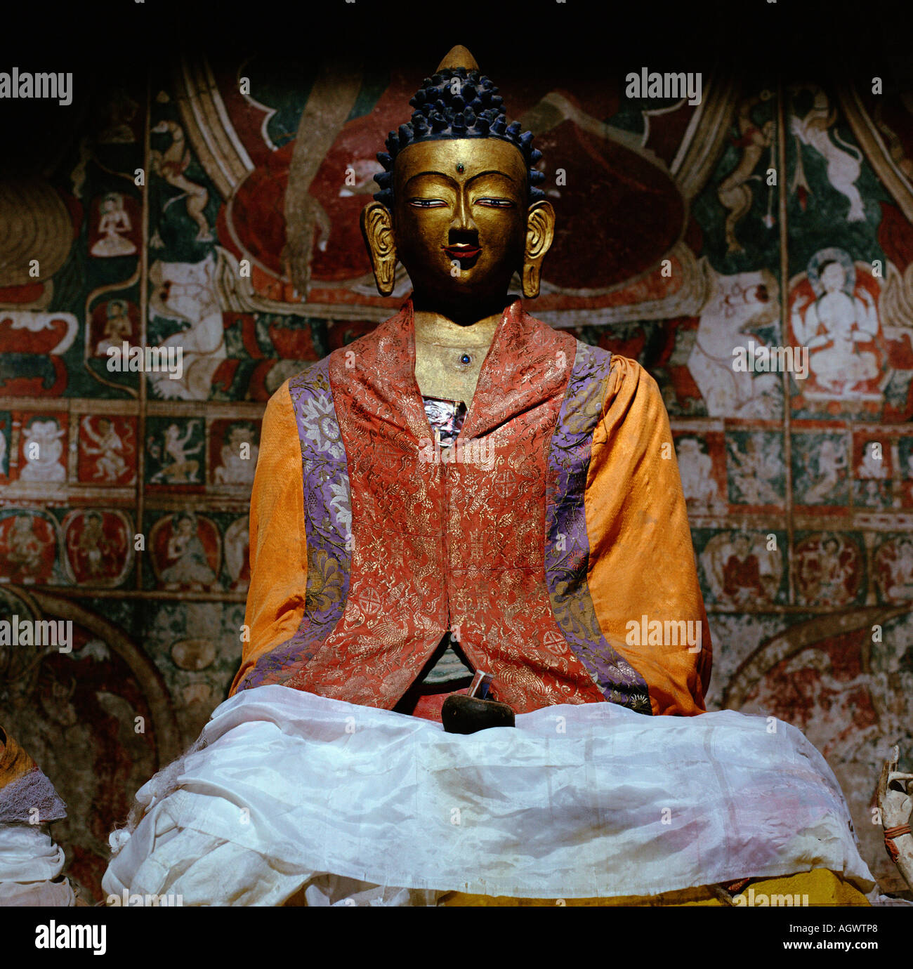 Figure of Buddha / Buddhafigur Stock Photo - Alamy