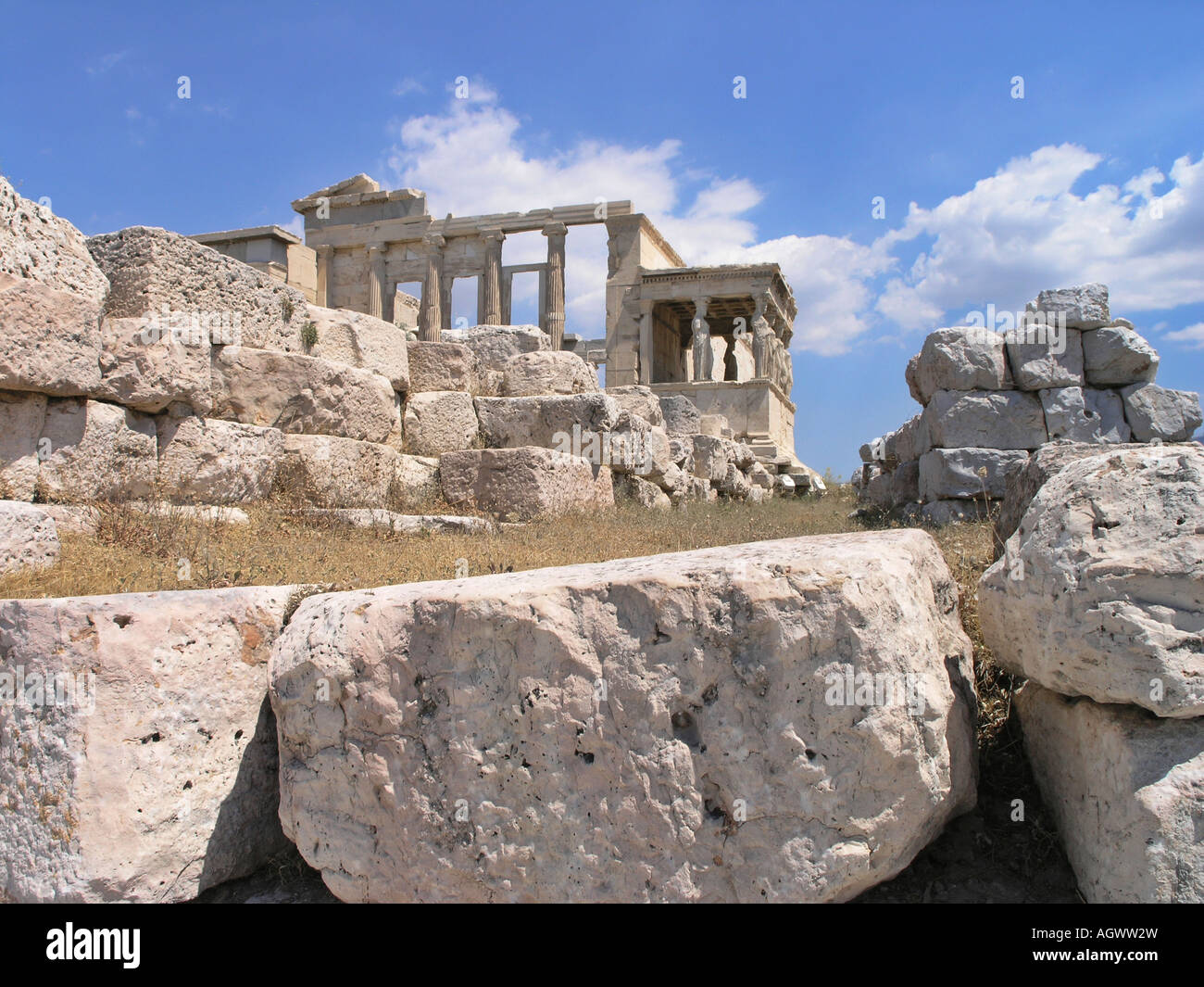 The Erechtheion Athens Greece Stock Photo - Alamy