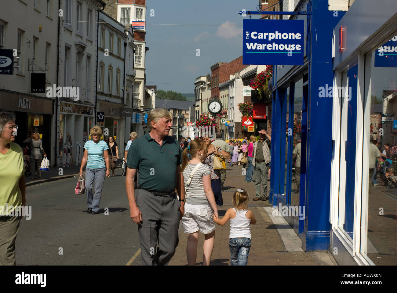 Barnstaple town centre hi-res stock photography and images - Alamy