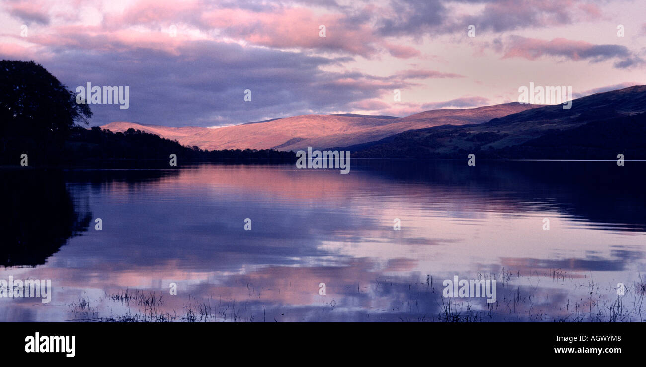 Loch Tay, Scotland at Sunset Stock Photo - Alamy