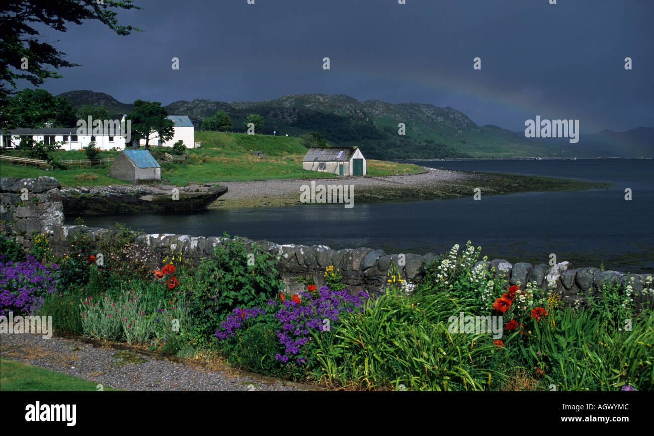 Poolewe village hi-res stock photography and images - Alamy