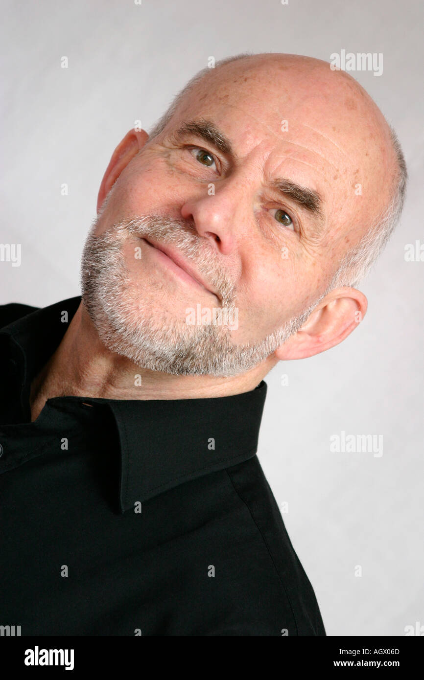 Portrait of Older Gentleman Smiling Stock Photo - Alamy