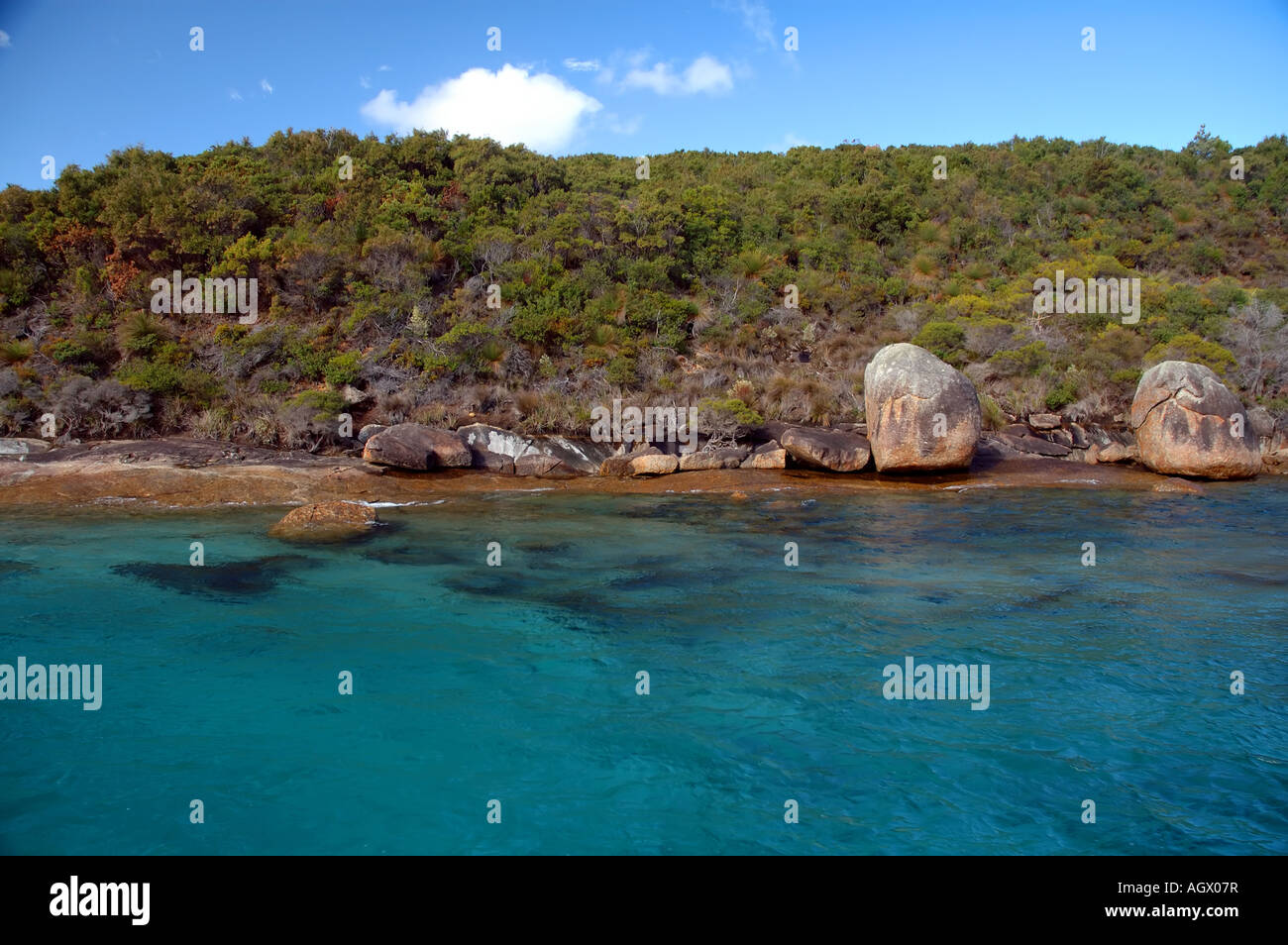 Wilderness coastline of Nornalup Inlet Walpole Nornalup Inlet Marine ...