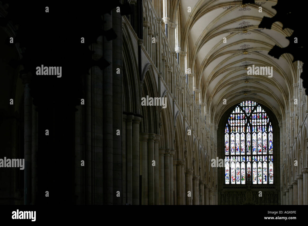 Beverley minster window hi-res stock photography and images - Alamy