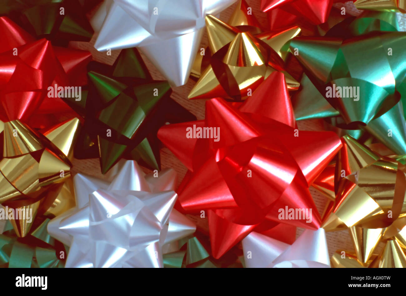 A multi-colored Christmas bow assortment. Would make a great holiday ...