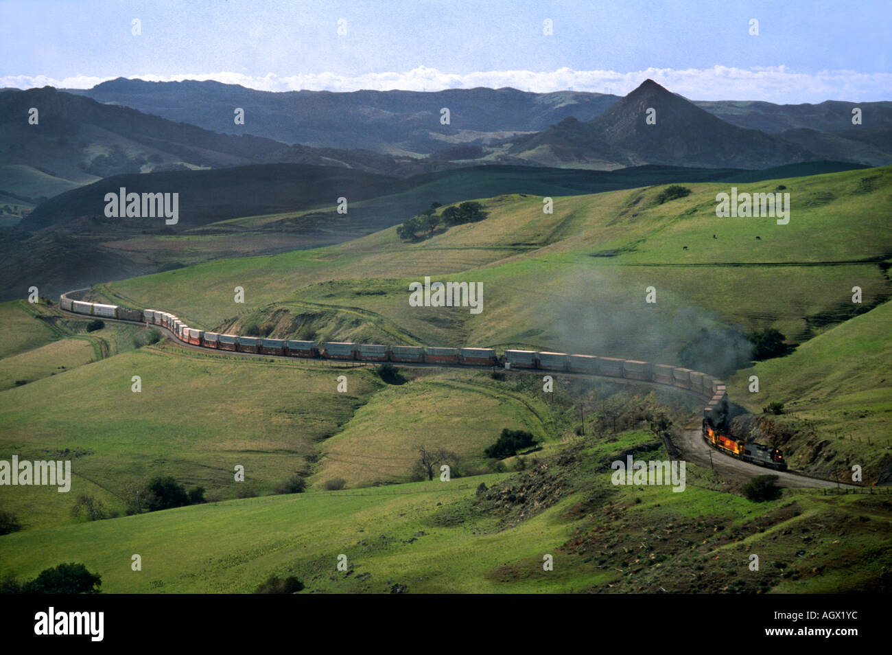 Freight trains united states hi-res stock photography and images - Alamy
