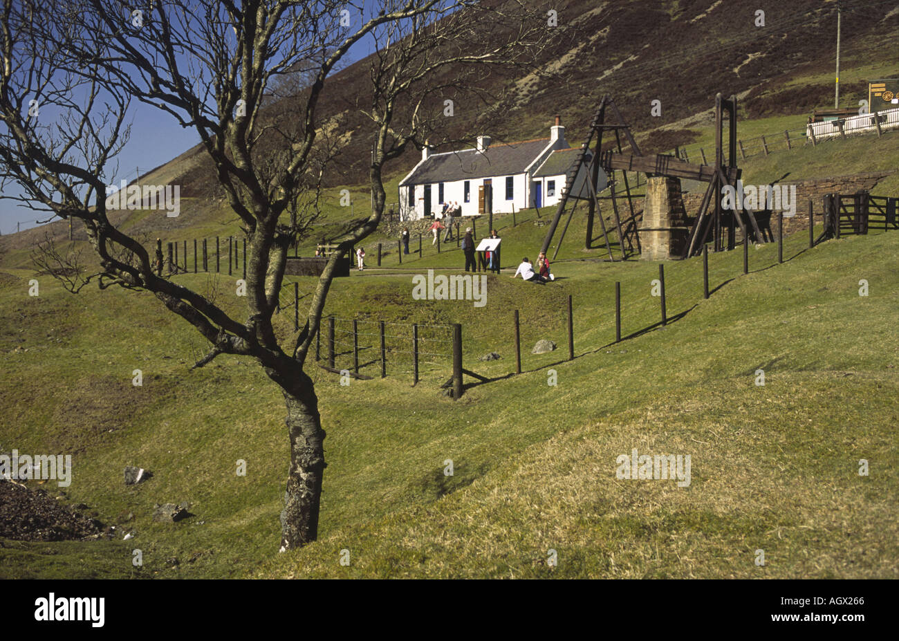 Wanlockhead Beam Engine for pumping water out of mine Straitsteps ...