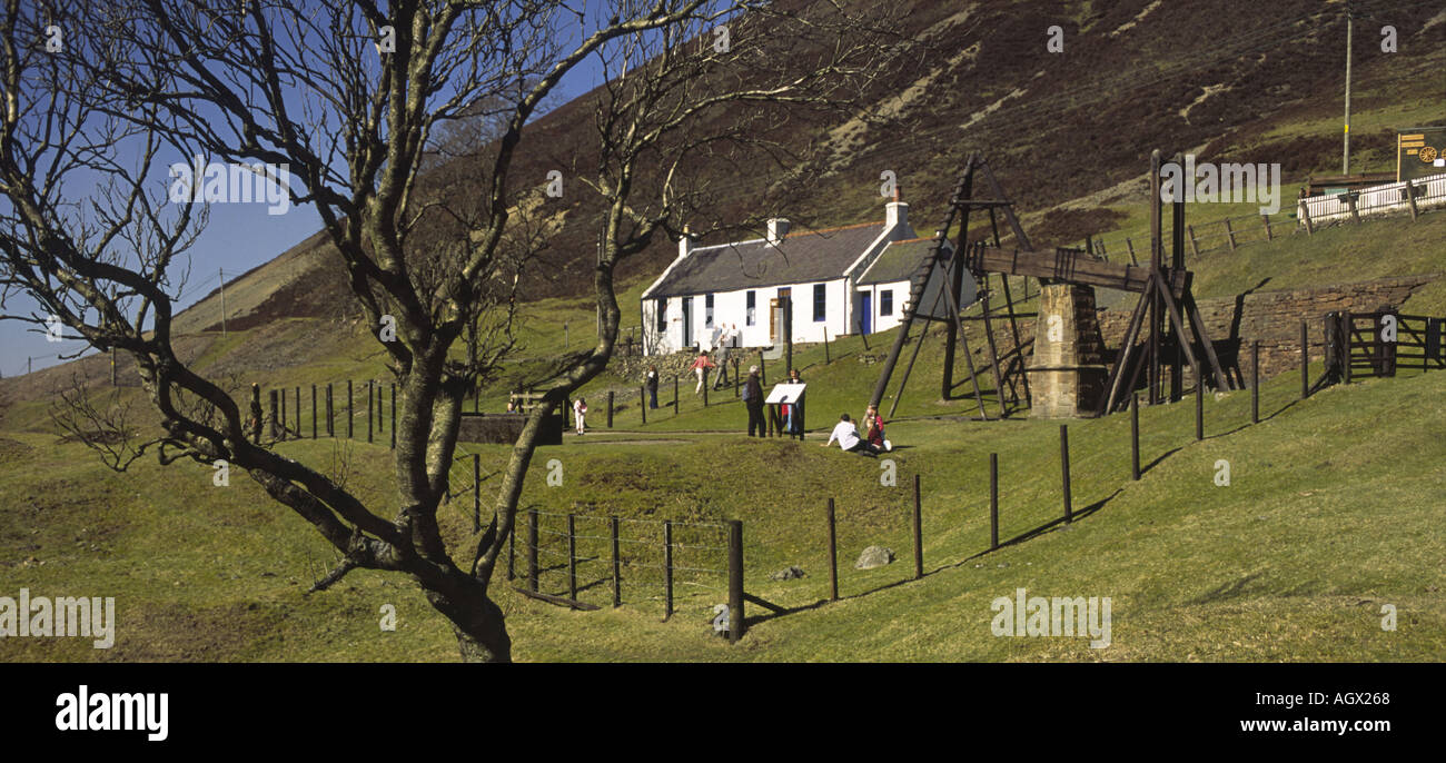 Wanlockhead Beam Engine for pumping water out of mine Straitsteps ...