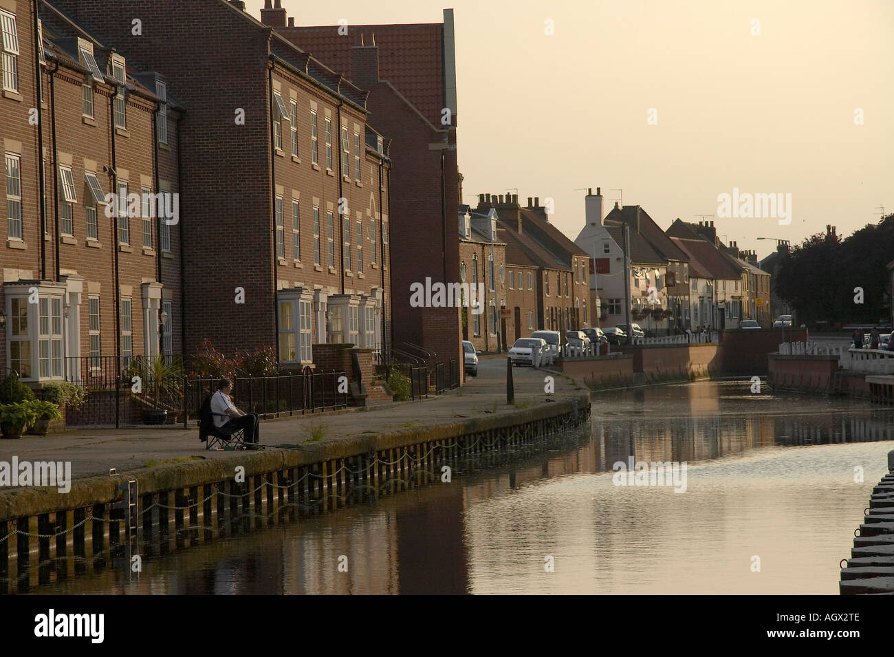 Beverley Beck and Beverley Minster in the background East Yorkshire ...