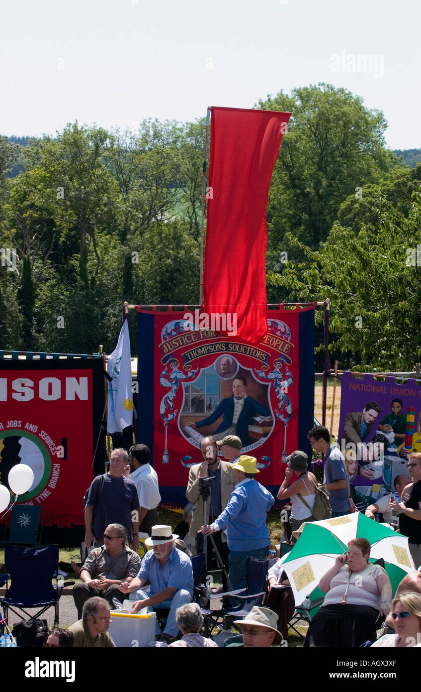 The Tolpuddle Martyrs Festival and Rally Stock Photo - Alamy