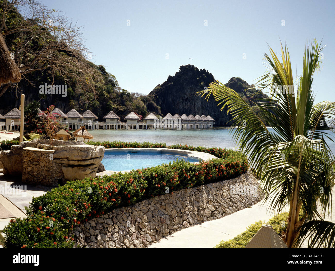 Philippines Apulit Island Club Noah Isabelle resort Stock Photo - Alamy