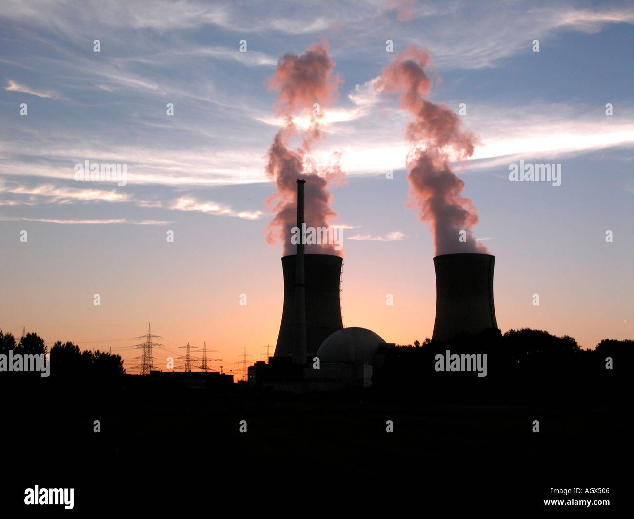 nuclear power station Stock Photo - Alamy