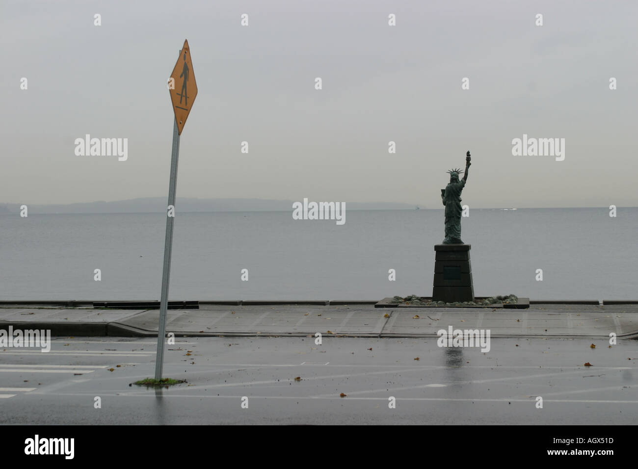 Boy Scount funded statue of liberty reproduction monument at Alki Beach ... Boy Scount funded statue of liberty reproduction monument at Alki Beach ...