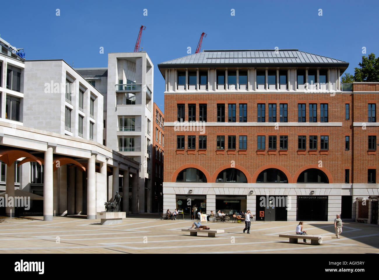 Paternoster Square London Stock Photo - Alamy