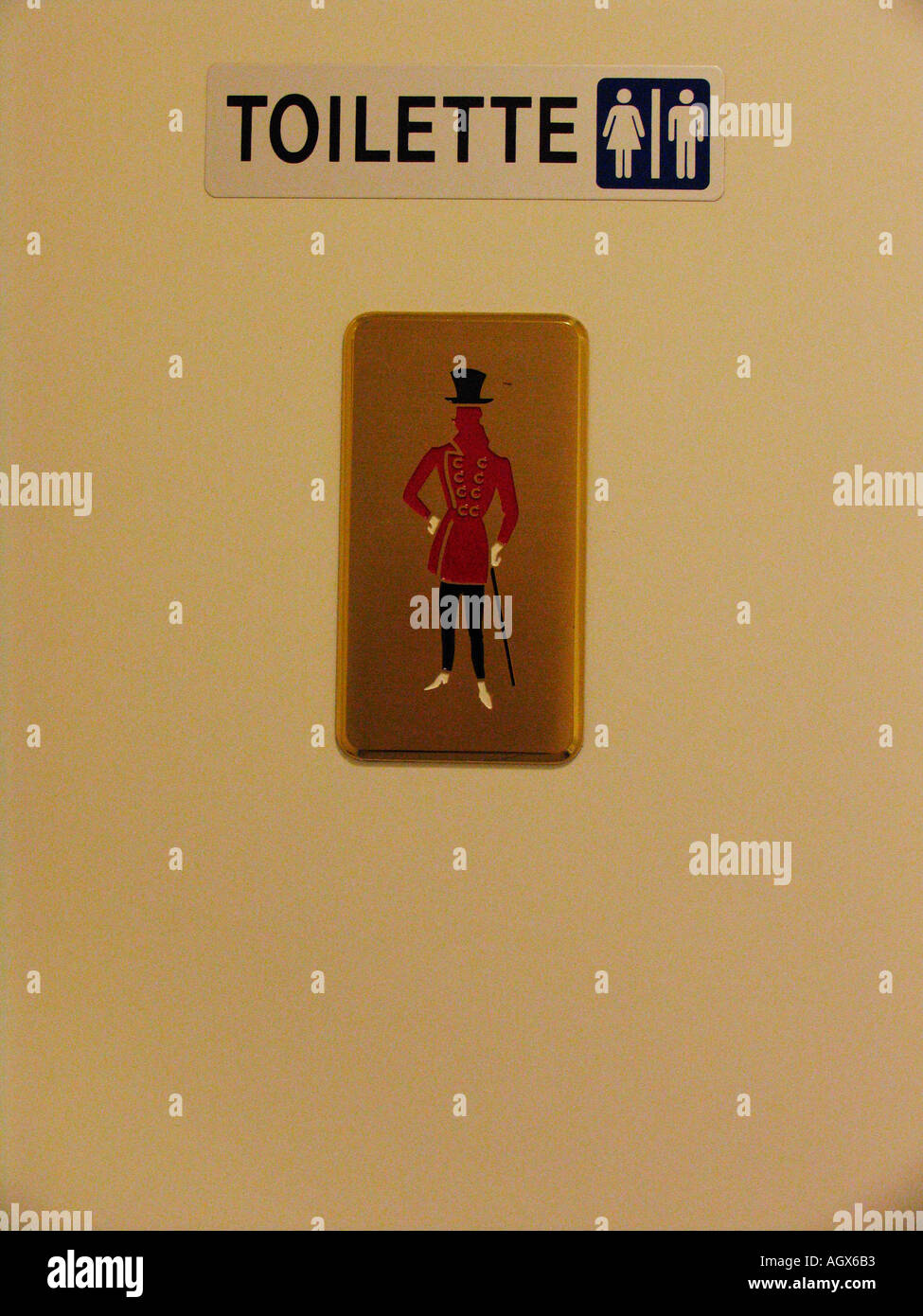 Toilette man hi-res stock photography and images - Alamy