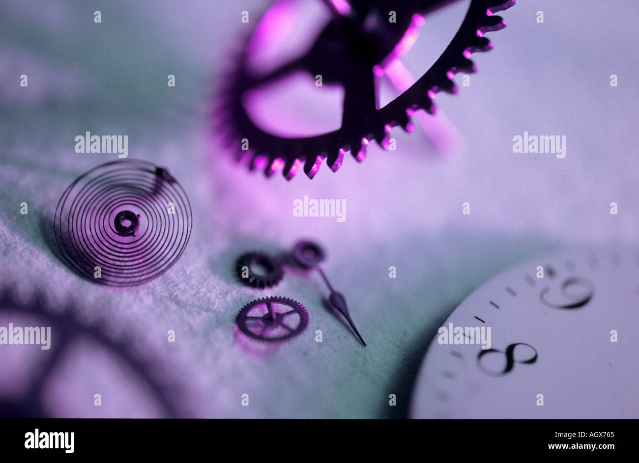 time precision pieces Stock Photo - Alamy