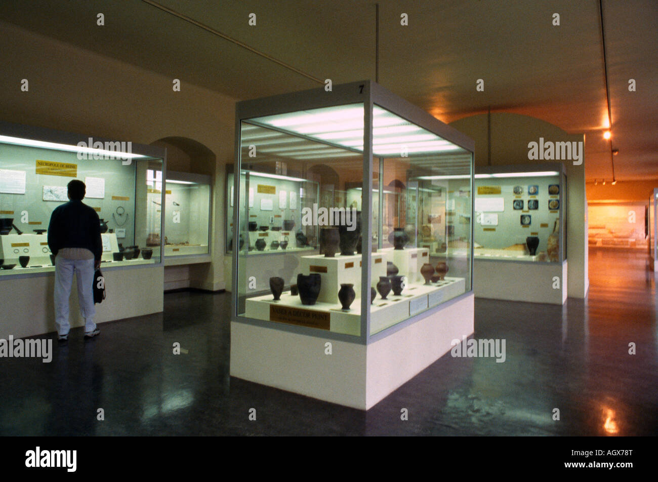 Reims France Museum Of St Remi Ehibits Stock Photo - Alamy