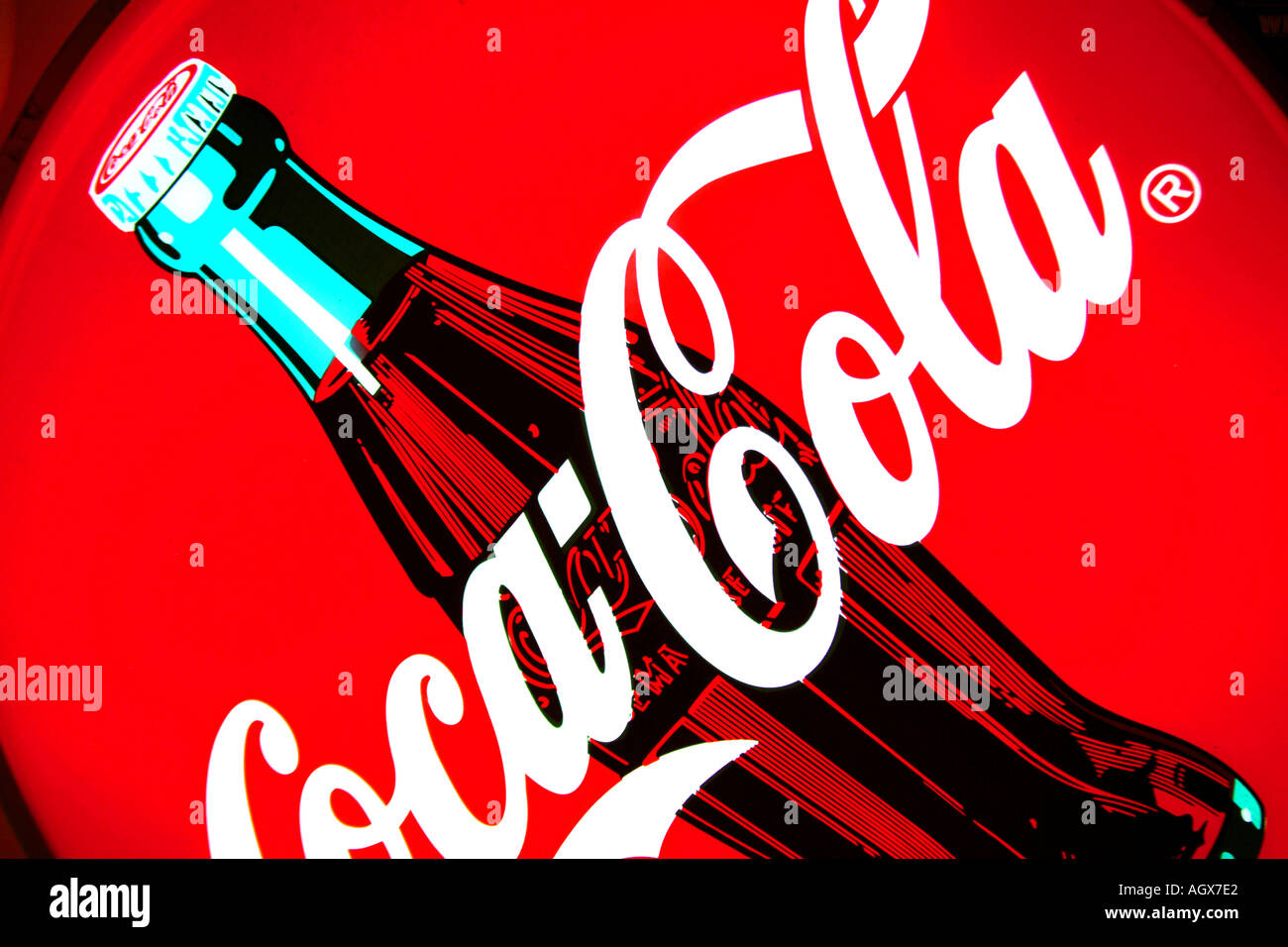 coca cola horizontal Stock Photo - Alamy