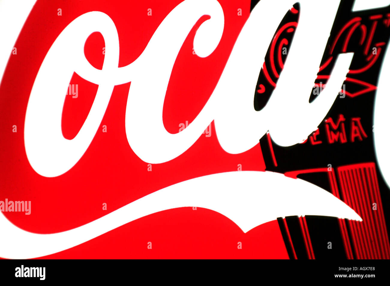coca cola horizontal Stock Photo - Alamy