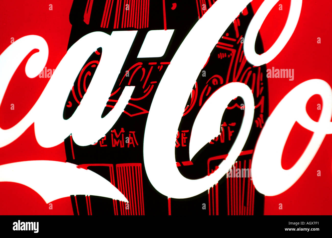 coca cola horizontal Stock Photo - Alamy