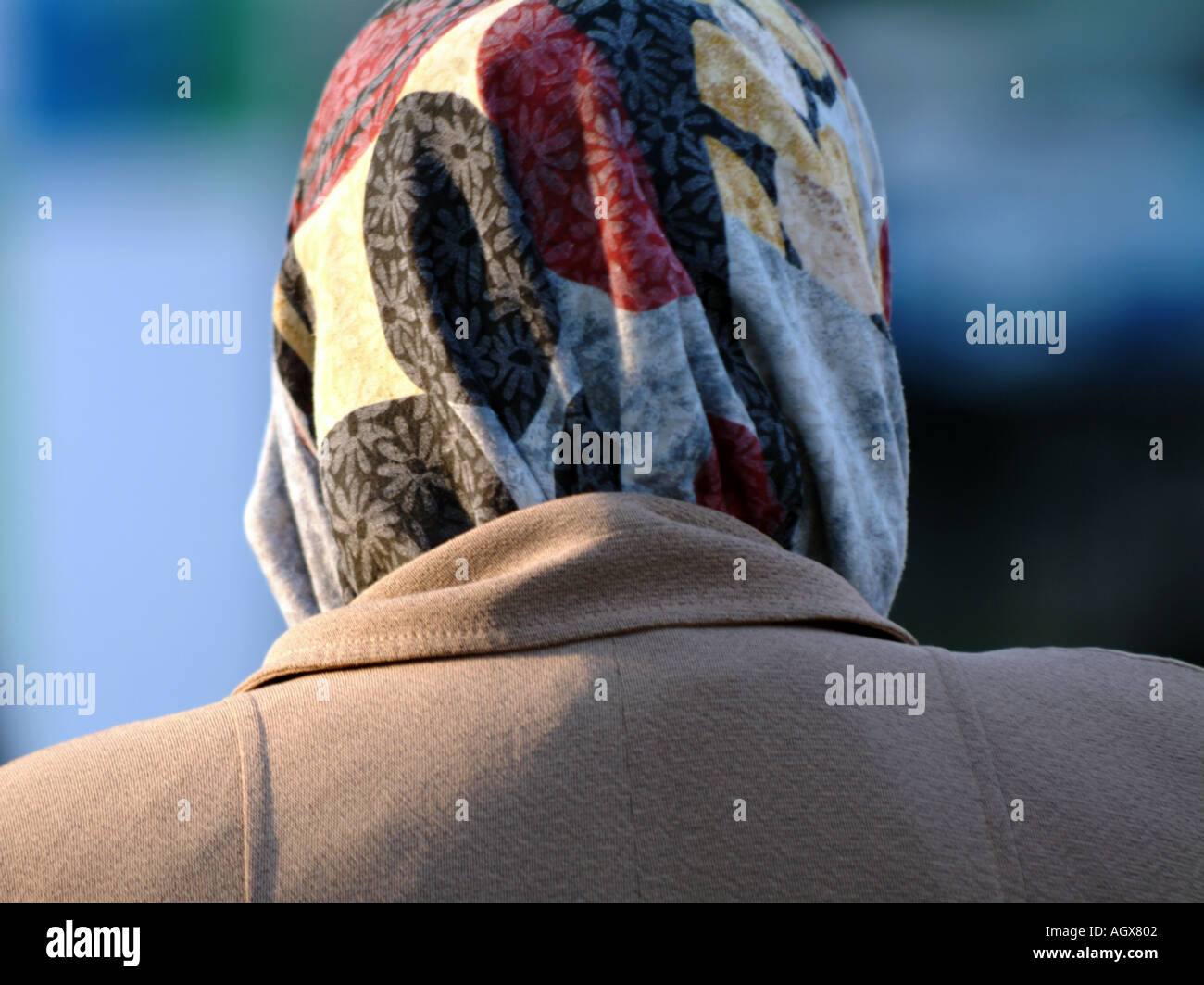 muslim woman headscarf Stock Photo - Alamy