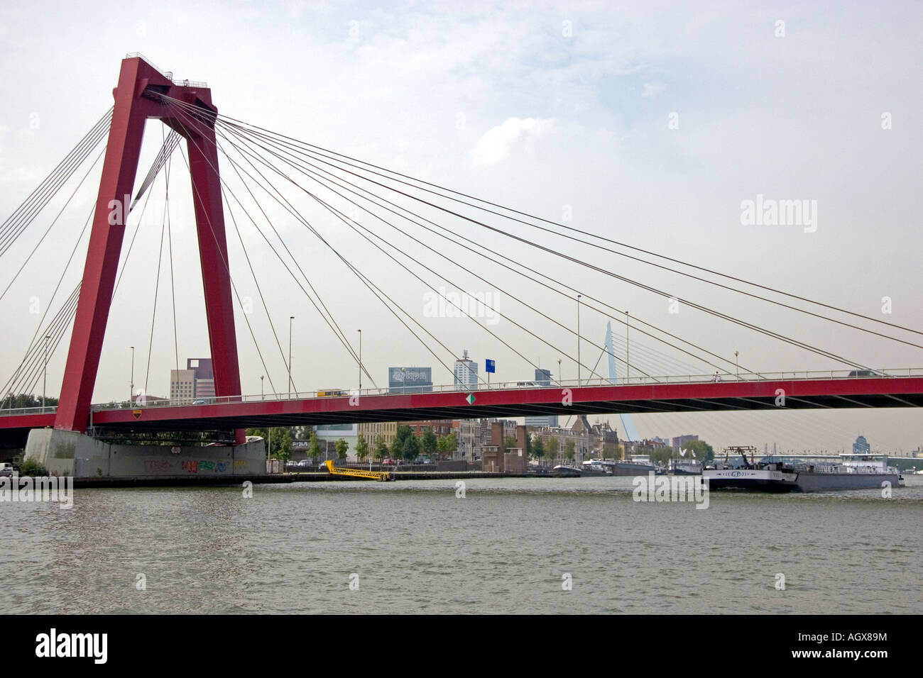 The Willemsbridge at Rotterdam Netherlands Stock Photo - Alamy